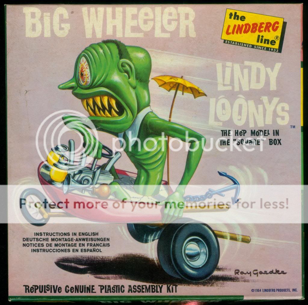 The Lindberg monster models!