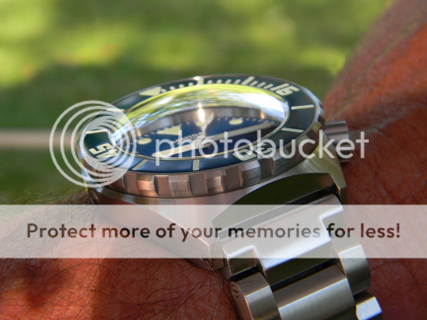 Armida A1 Blue/Blue ETA 2824-2 W/Sapphire 3.8 Superdome Crystal ...