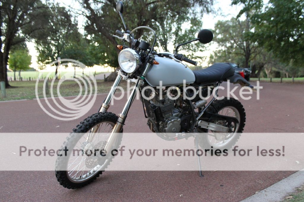 DR350 cafe racer build. (pic heavy) | Just Commodores